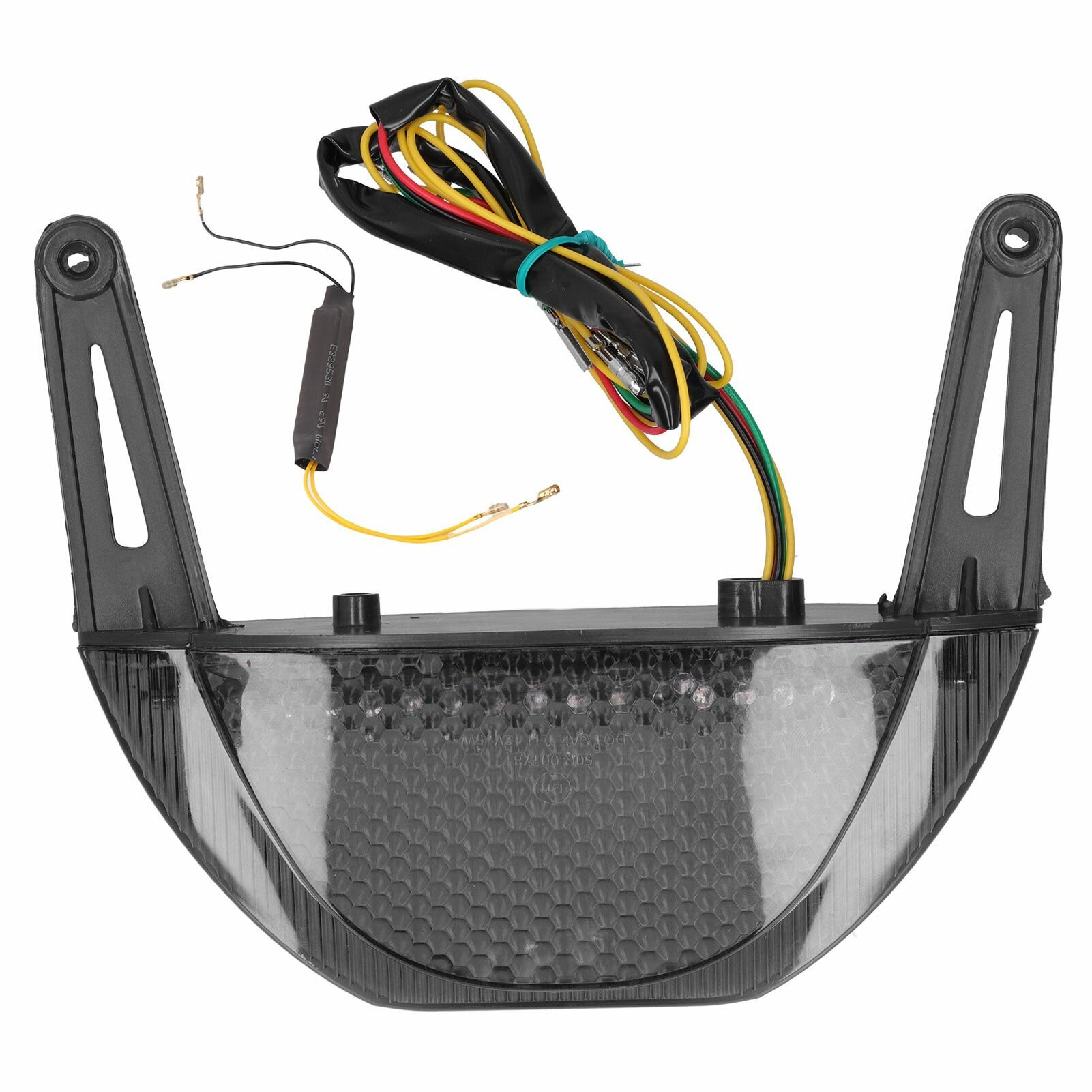 Светодиодный задний фонарь, стоп-сигнал, поворотник, дымчатый рассеиватель, для CBR600RR 2007-2012