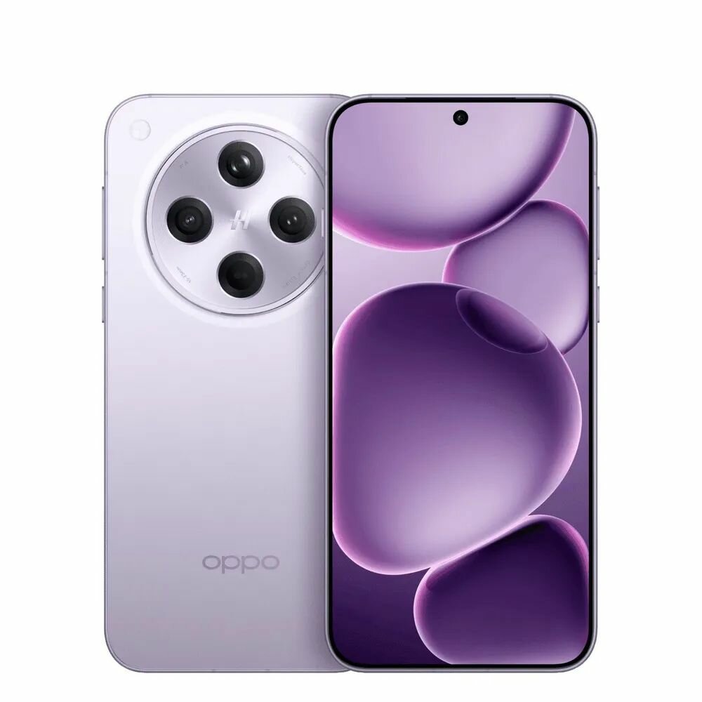 OPPO Find X8s+, смартфон, длительное время автономной работы, Hasselblad portrait, 12 ГБ+256 ГБ, лавандовый