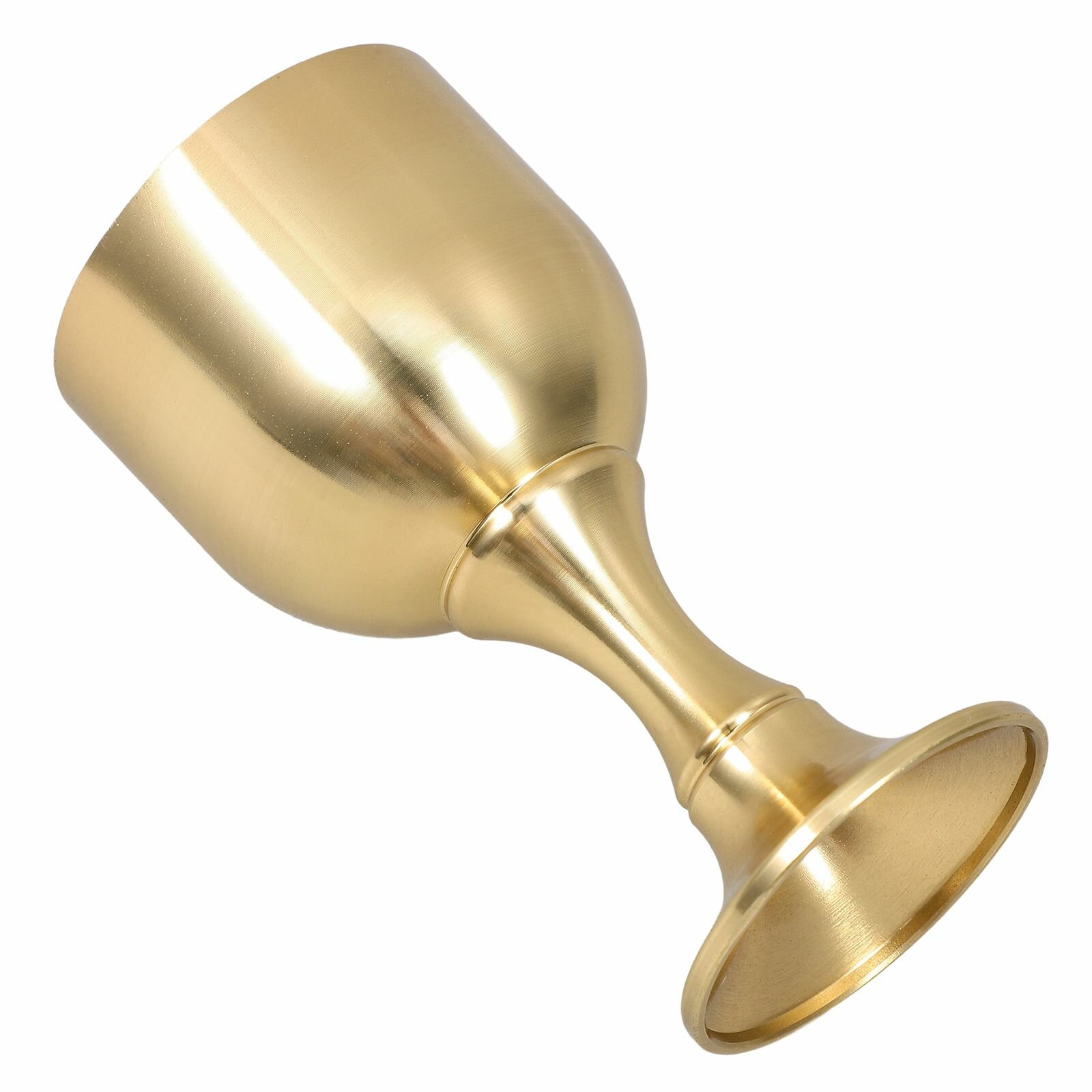 Ретро Бокал Для Виски И Вина Винтажный Металлический Стакан Золотого Цвета 8.10X4.30X4.30Cm