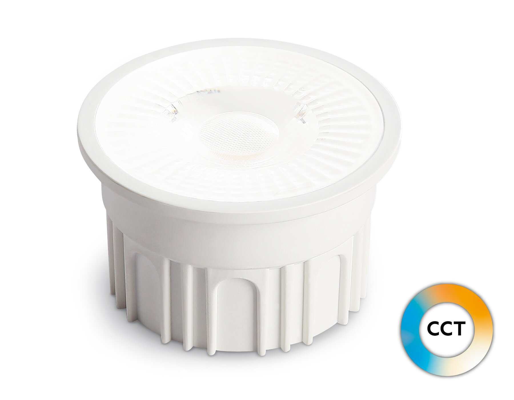 Светодиодная лампа MR16 с переключением цветовой температуры и функцией памяти 6,5 секунд 212502 Лампа LED MR16-DD 12W IC 220-240V 100° 6400K 4000K 2700K CCT Memory