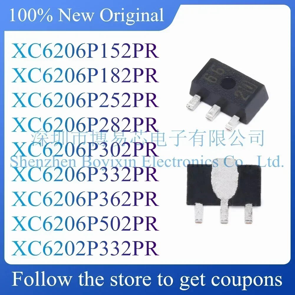 XC6206P152PR XC6206P182PR XC6206P252PR XC6206P282PR XC6206P302PR XC6206P332PR XC6206P362PR XC6206P502PR XC6202P332PR стандарт