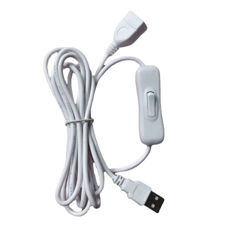 USB-удлинитель для передачи данных с переключателем 2 м-белый-304 switch