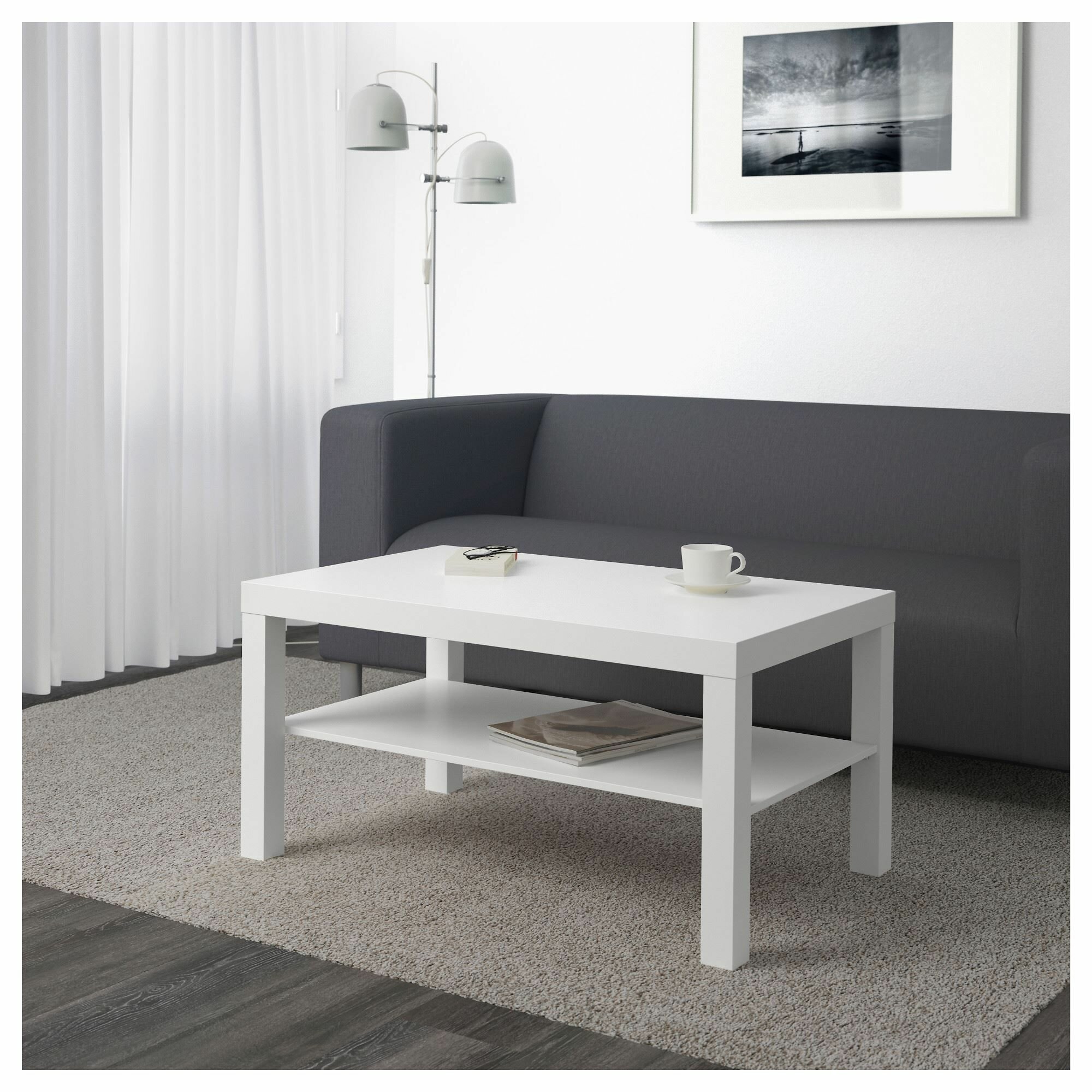 IKEA Журнальный стол, 90х55х45 см