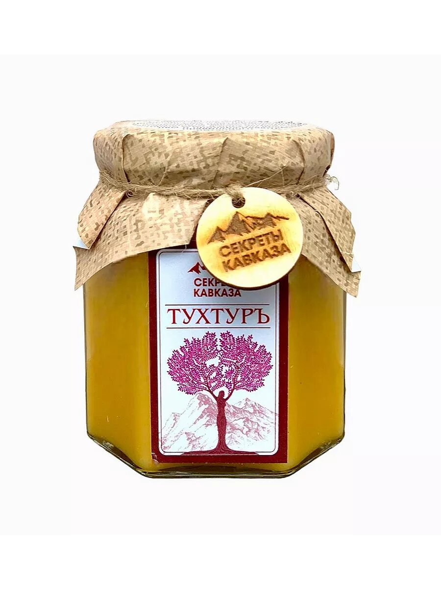 Тухтуръ (чистые сосуды) мед, амарантовое масло, масло черного тмина, живица, 240 г