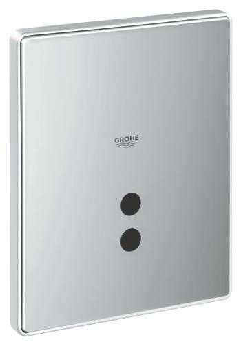 Инфракрасная панель смыва для писсуара GROHE Tectron Skate (1 режим смыва), хром (37321000)
