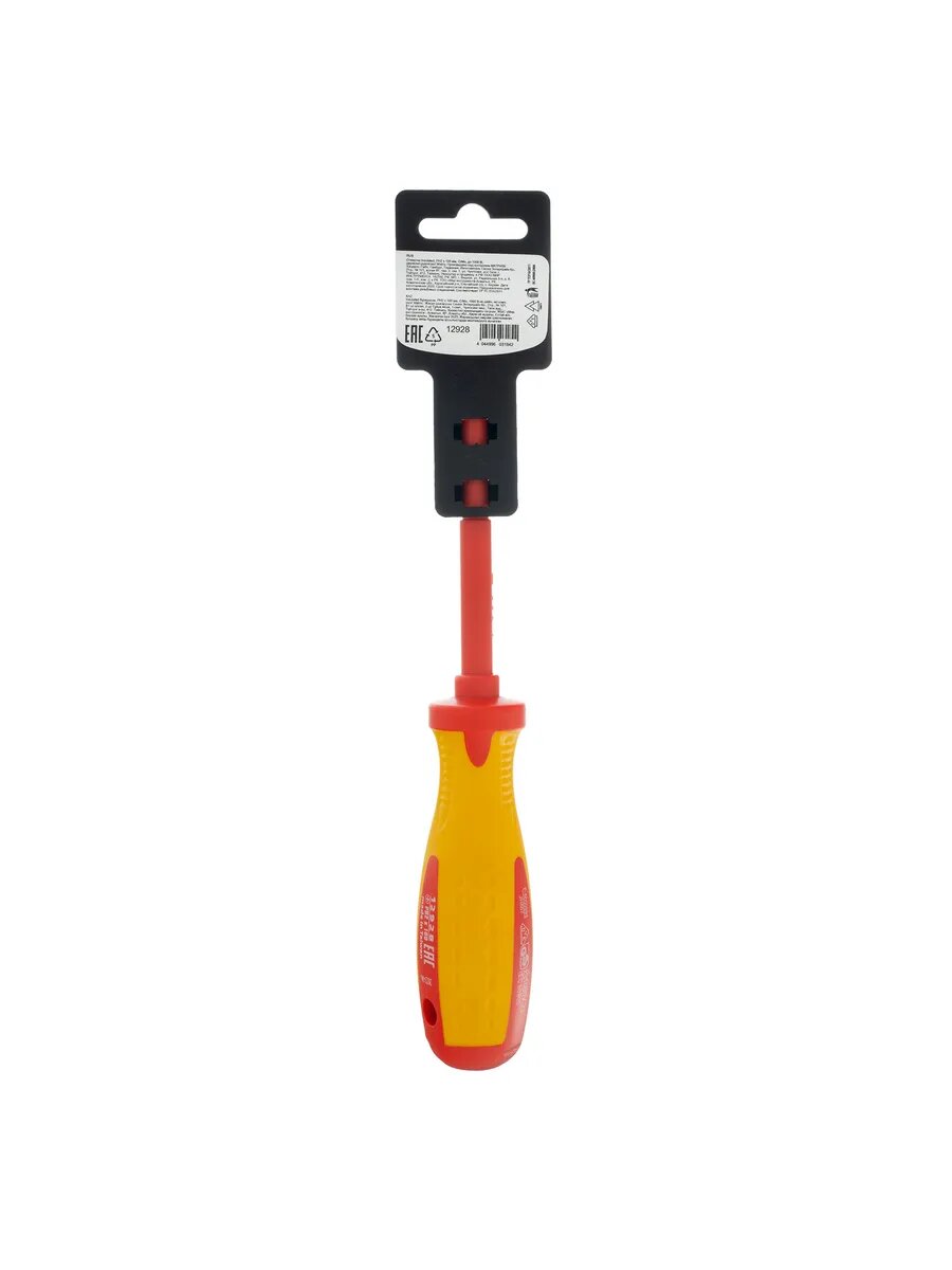 Отвертка Insulated, PH2 x 100 мм, CrMo, до 1, MATRIX, 12928