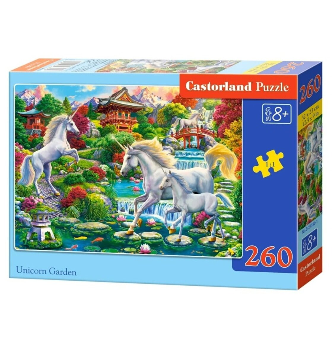 Midi-пазл Castorland Сад единорогов, 260 эл. 7590/B2-27590