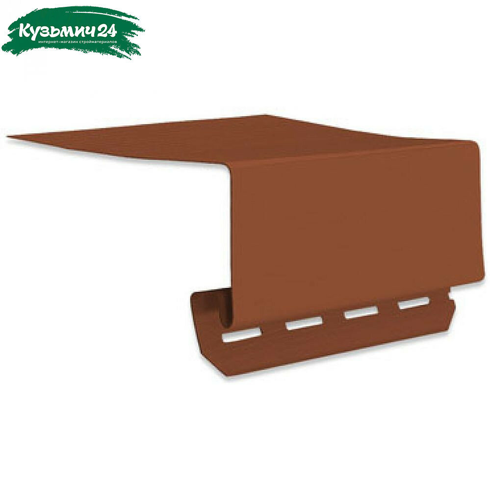 Сайдинг планка околооконная Дуб светлый (акрил), 1 шт.