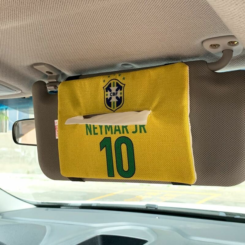 Пакет для салфеток, картонная коробка с козырьком, подарок для футбольных фанатов