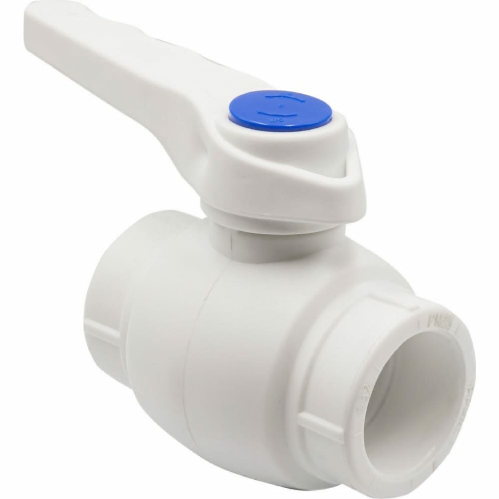 Кран шар EVER PLAST PP-R белый Россия