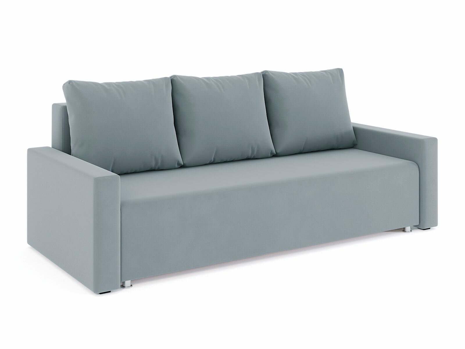 Диван - кровать Олимп, еврокнижка, 210*84*84, велюр Зара Маус 12