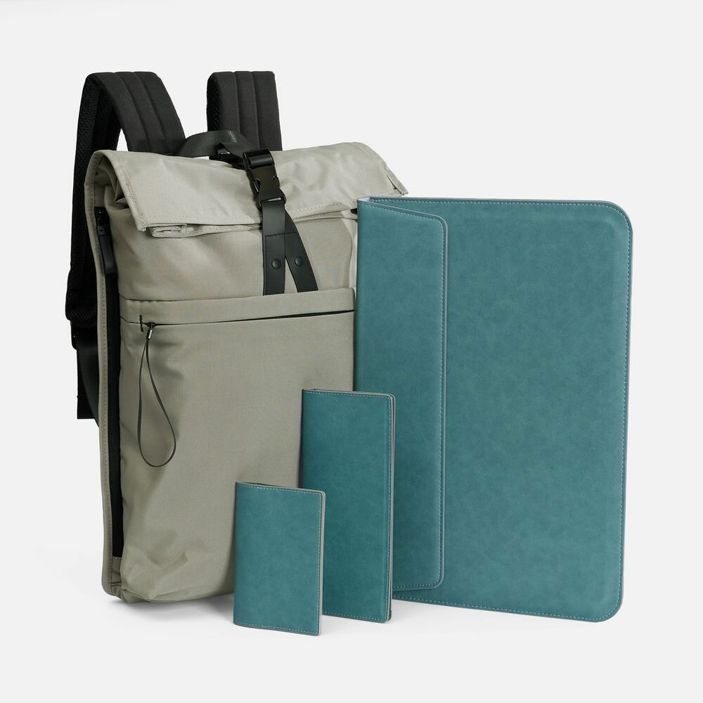 Подарочный набор Petrus Travel, голубой, 47x29x10 см