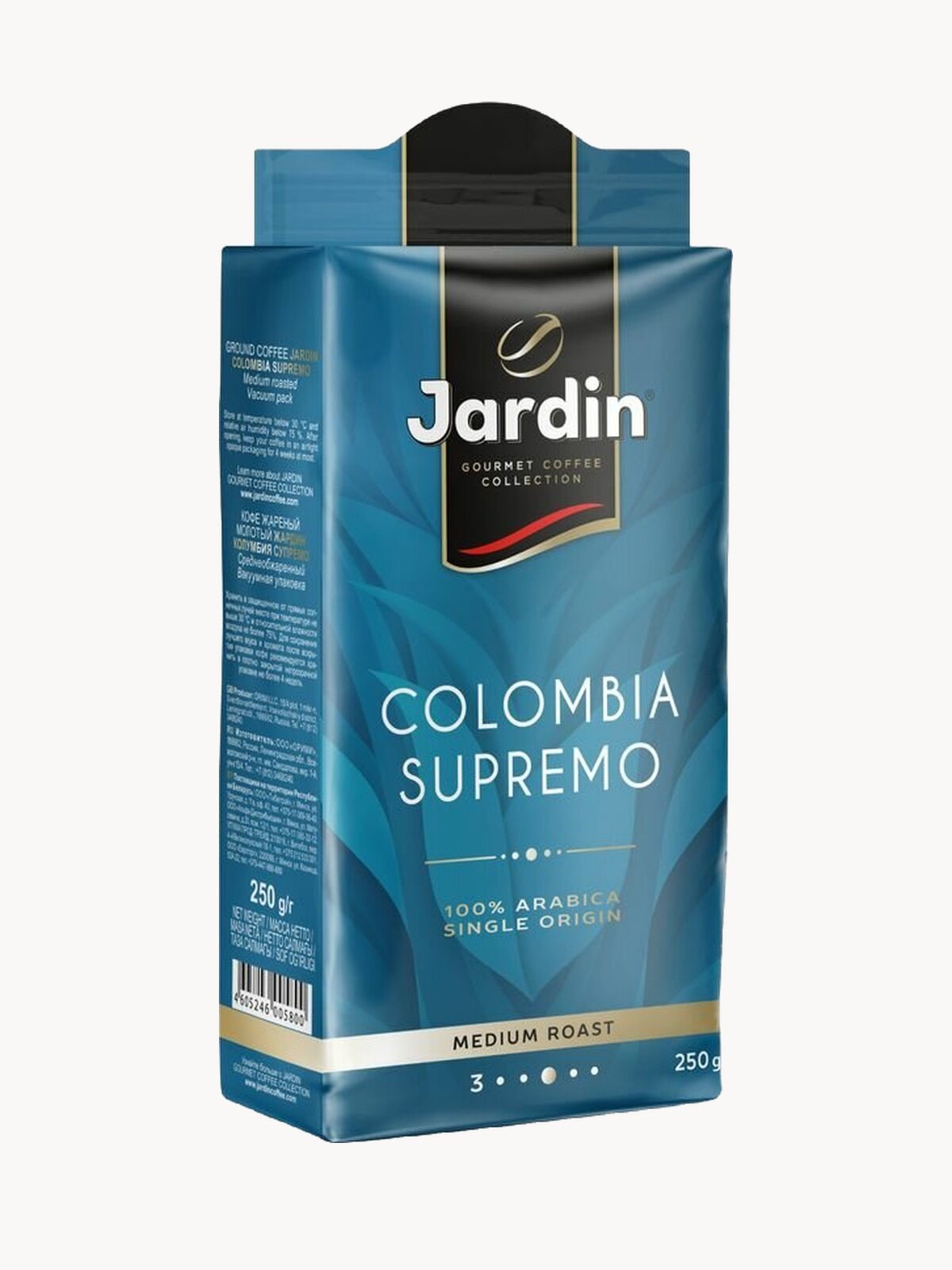 Кофе молотый Jardin Colombia Supremo, 250 г