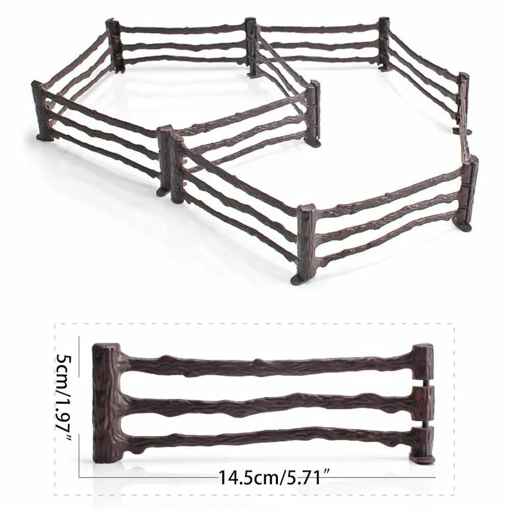 Миниатюрный набор "Фермерский домик", 10 элементов, материал ПВХ