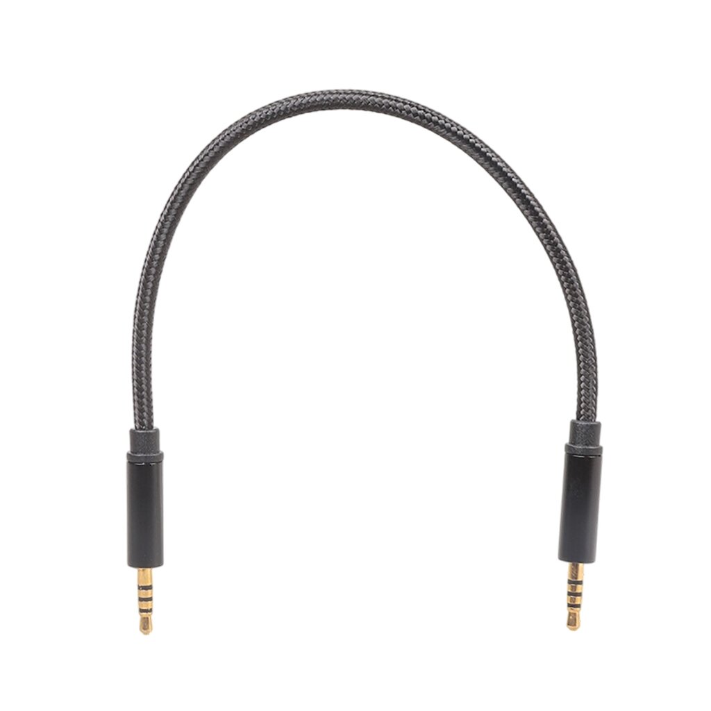 Аудиокабель 2.5 мм TRRS с нейлоновой оплеткой
