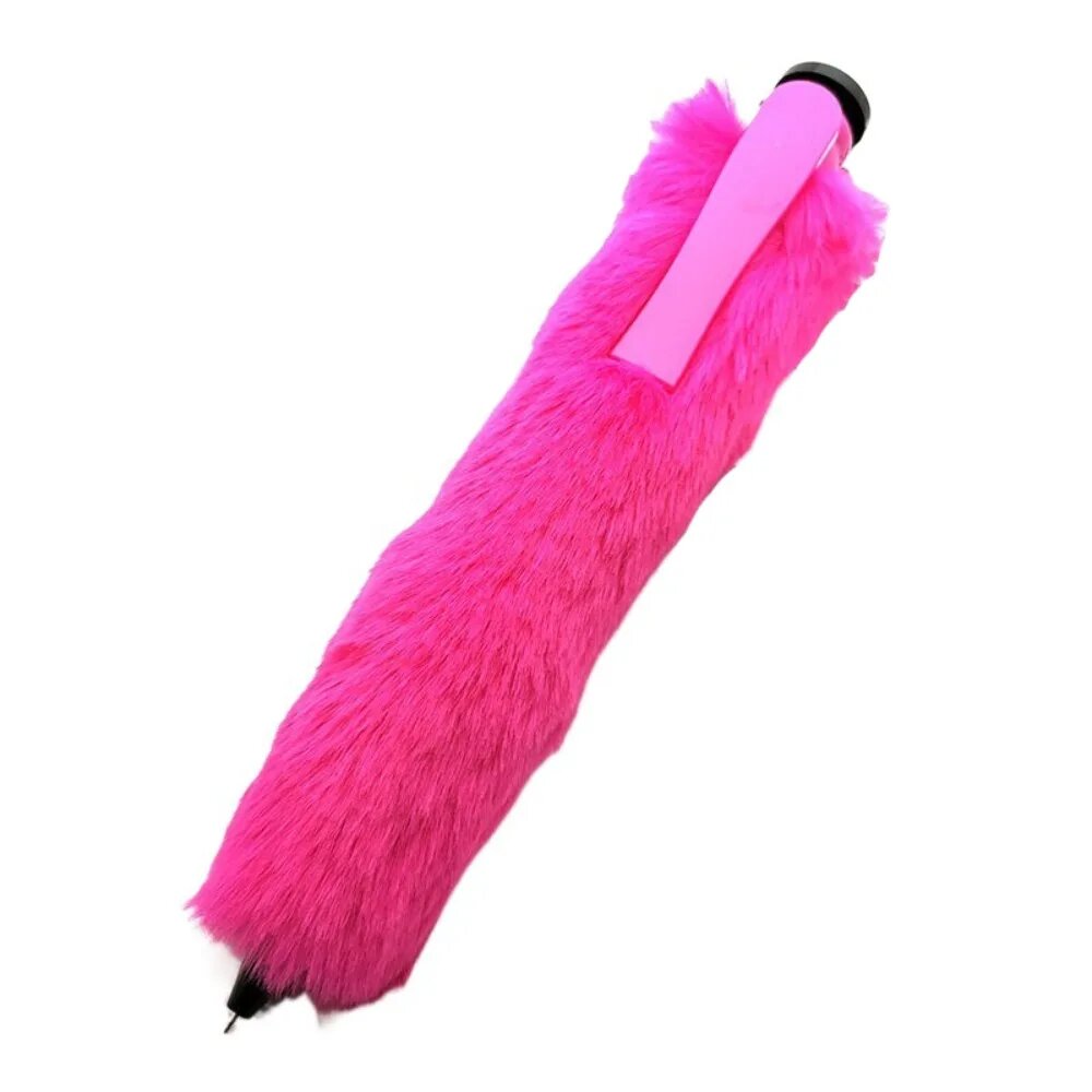 Большая шариковая ручка-игрушка пластиковая Розовый, Rose Red