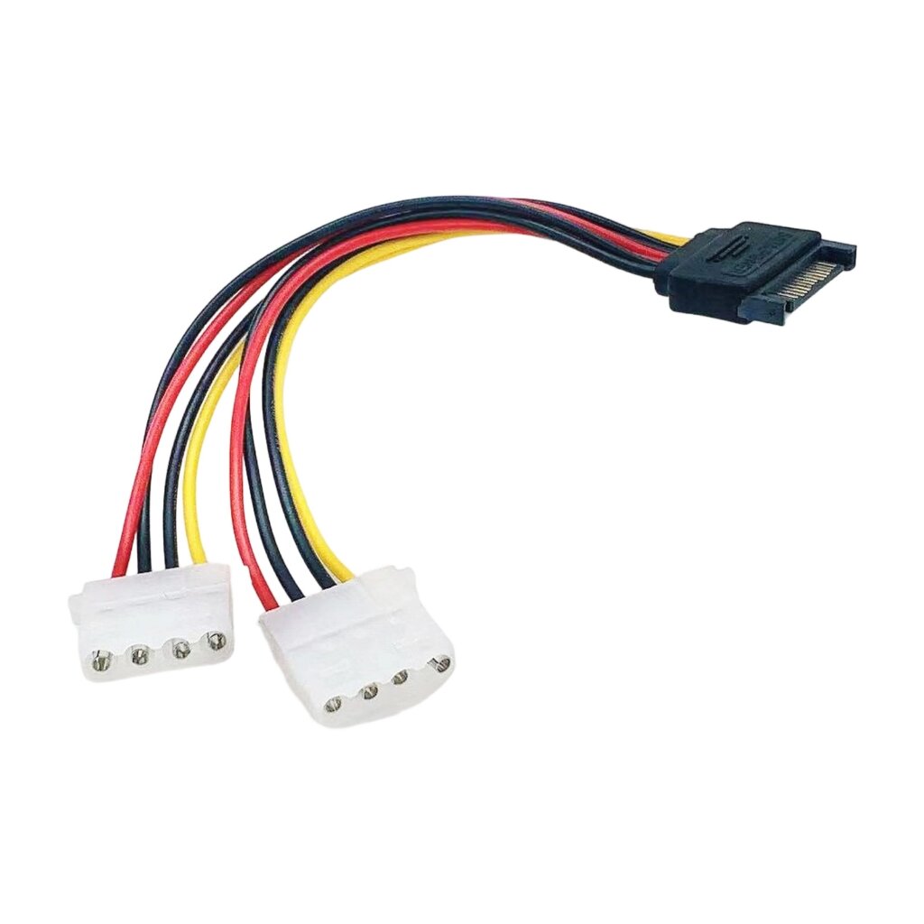 4-контактный разъем IDE к 15-контактному разъему адаптера питания жесткого диска для компьютера