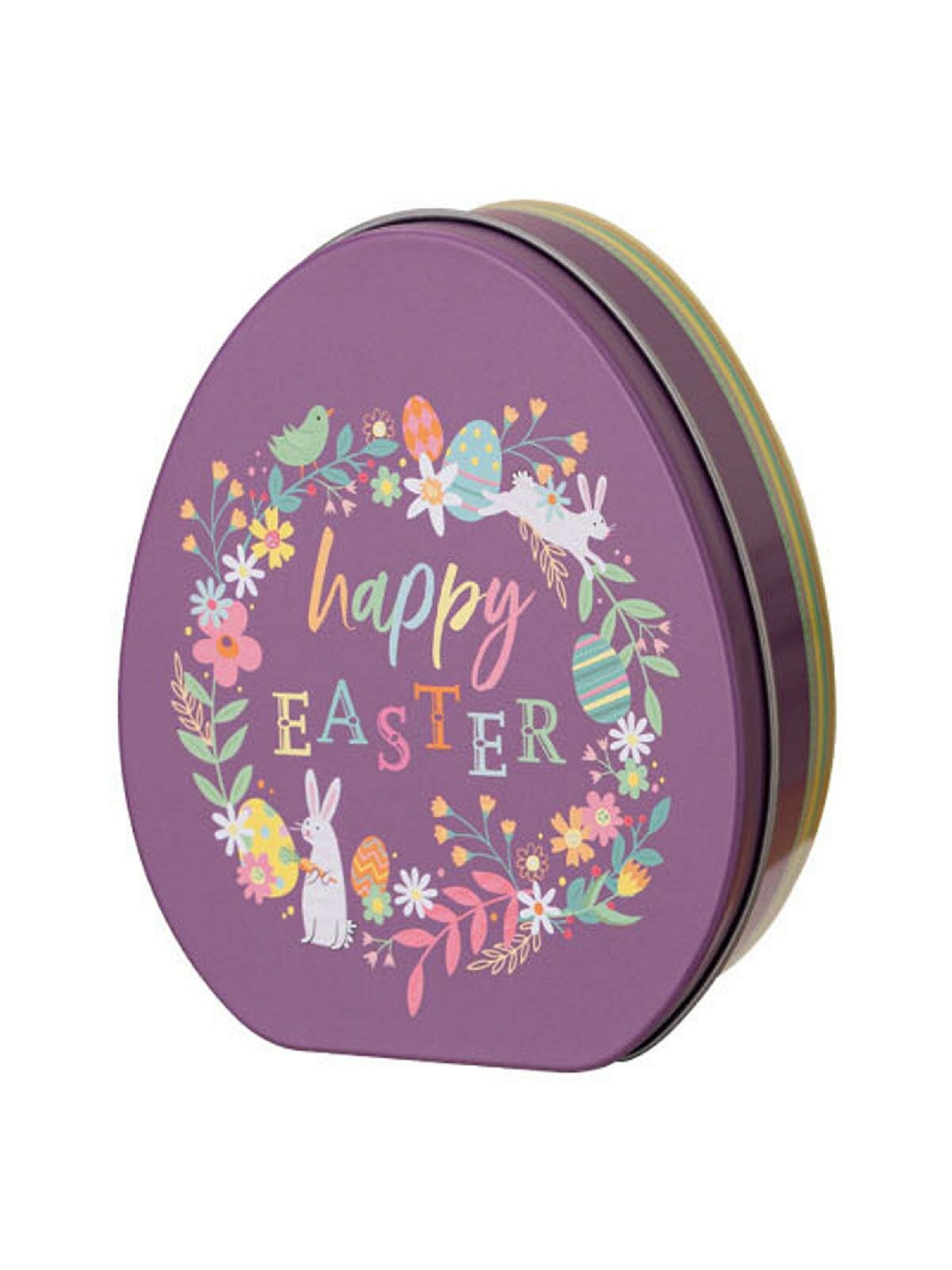 Железная коробка конфет Контейнер для хранения печенья Пасхальной формы разного цвета