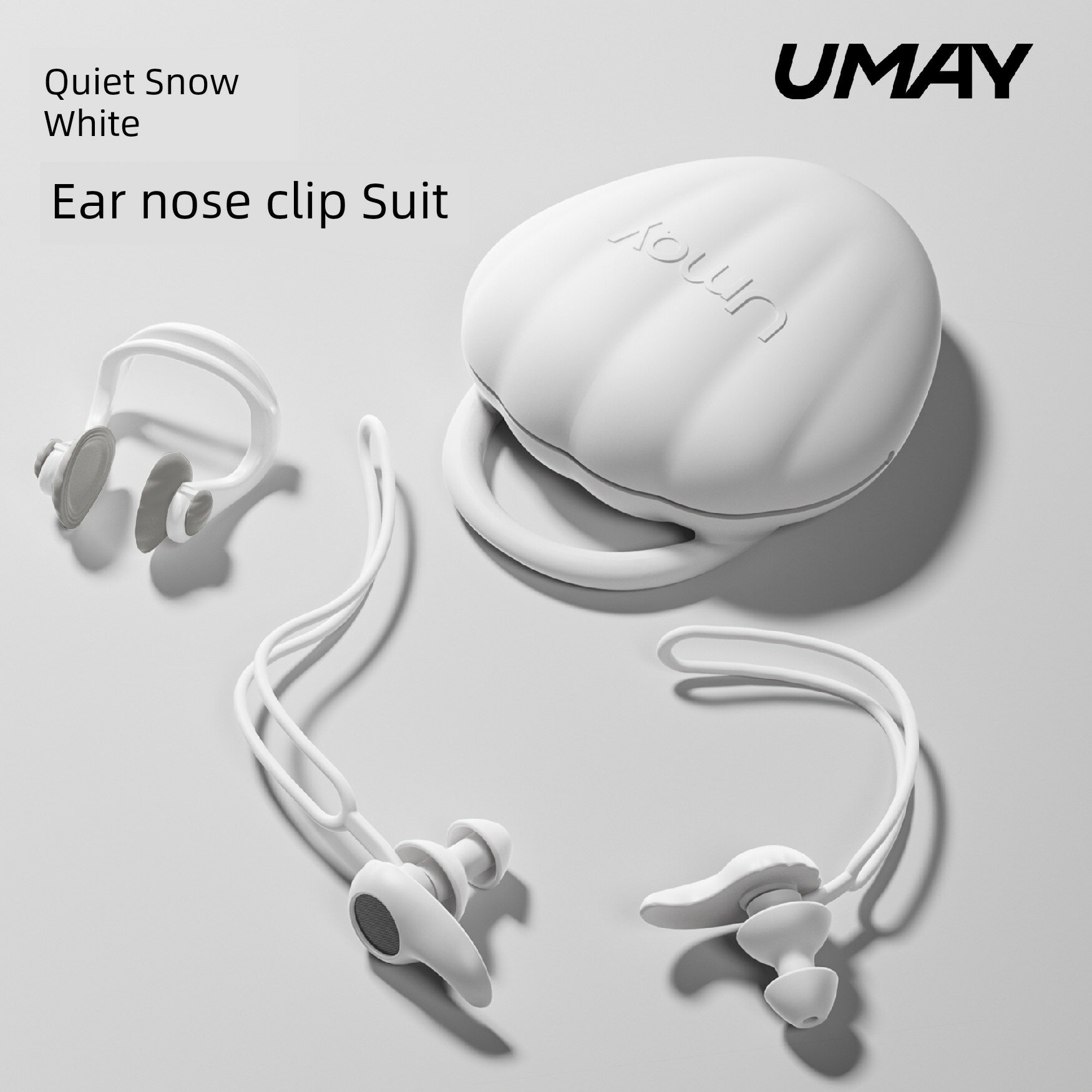 Силиконовые беруши для плавания, водонепроницаемые, профессиональная защита ушей от проникновения воды, детский зажим