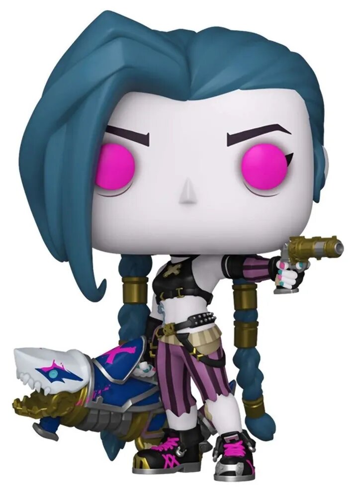Фигурка Лига Легенд Джинкс / League of Legends Jinx (10см) #1602