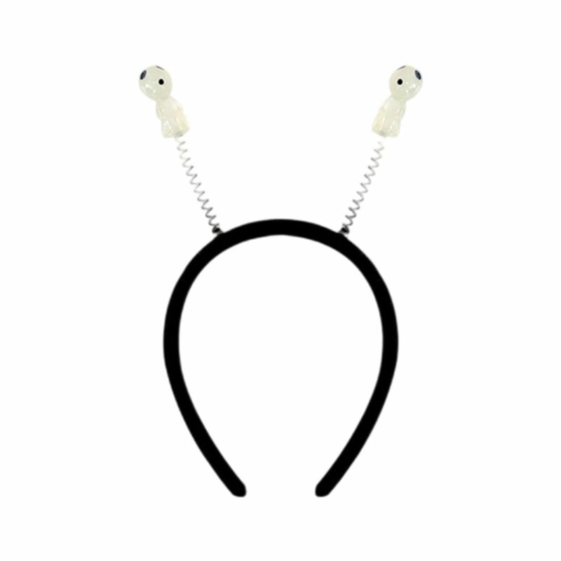 Светящаяся повязка на голову инопланетянина забавный трехмерный головной убор-head-up alien model