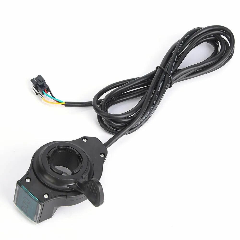 Курок газа с ЖК-дисплеем напряжения для электровелосипеда