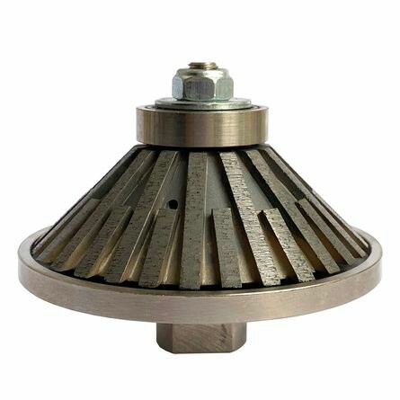 Сегментная профильная фреза по граниту Inox Н30 без водяного охлаждения, CDL (СДЛ)