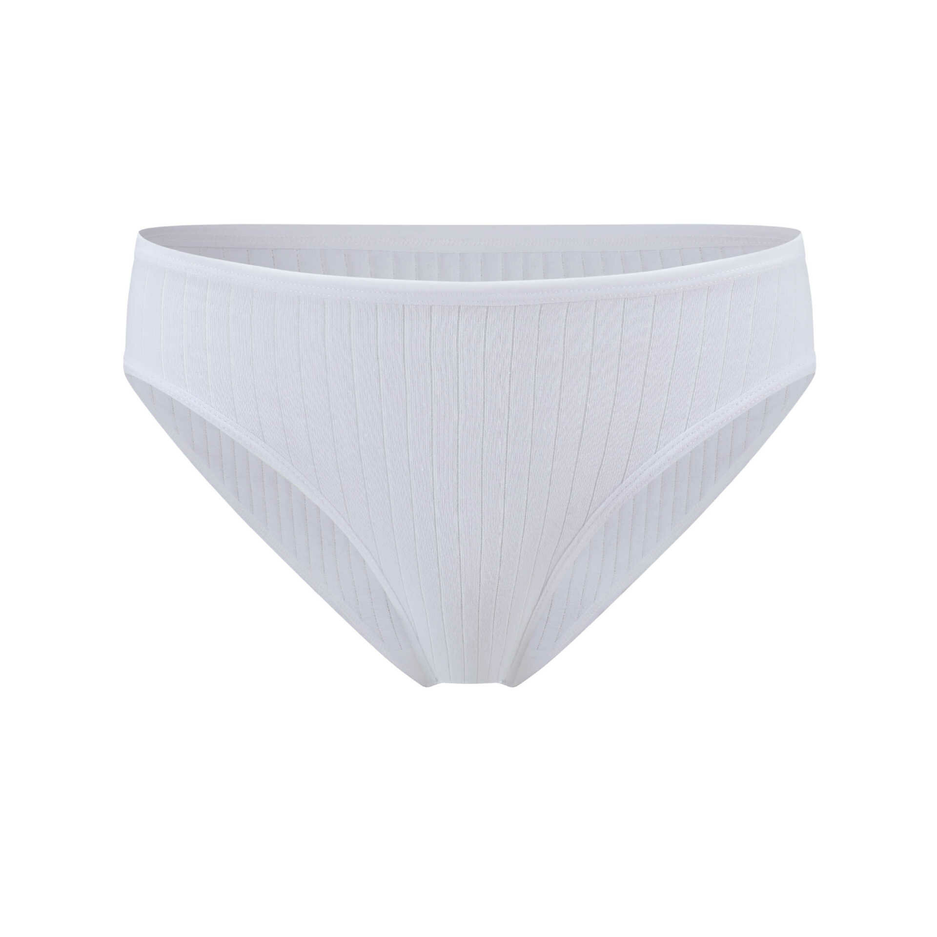 Новые женские трусики из чистого хлопка с ребристой текстурой, однотонные, средней посадки, с кружевом, дышащие, двойной слой, нижнее белье для девушек