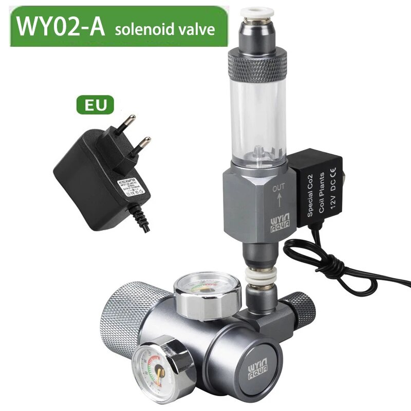 Редуктор CO2 WY02-A для аквариума, EU, W21-8