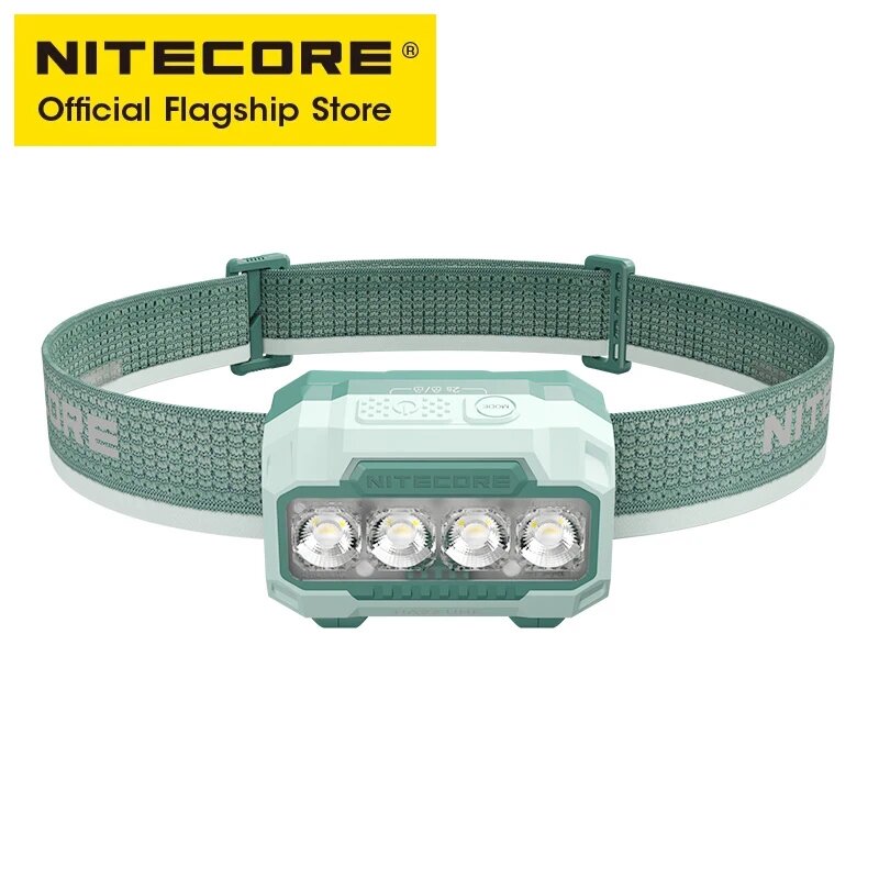 NITECORE HA23 UHE налобный фонарь 600 люмен Myrtle Green