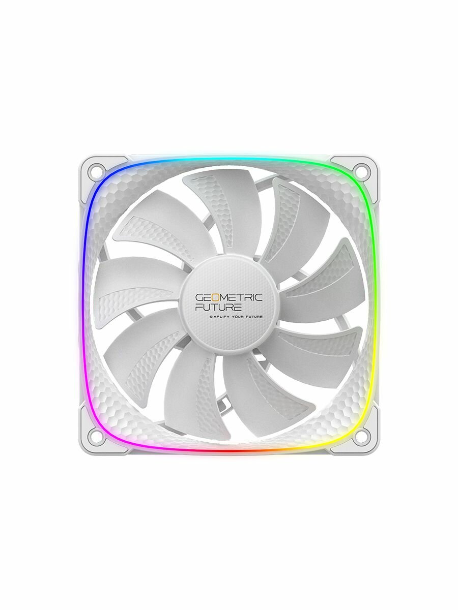 Вентилятор для корпуса GEOMETRIC FUTURE Squama 2503RW-12 Reverse White (1F2503R112011)