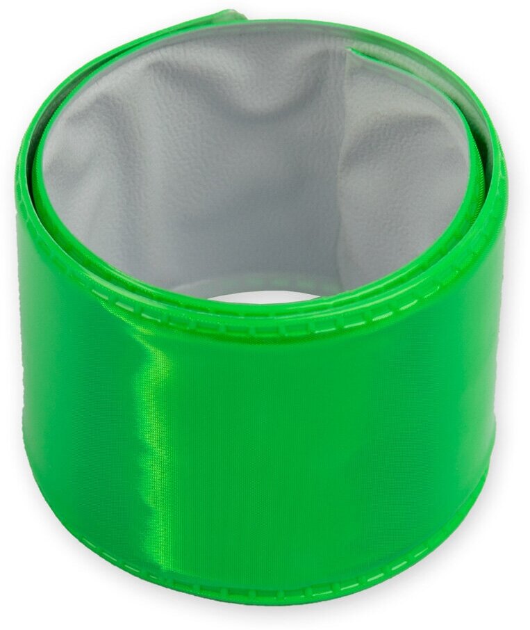 Браслет самофиксирующийся светоотр. "Gamma" FLK-23 100% ПВХ 30 мм №03 ярко-салатовый