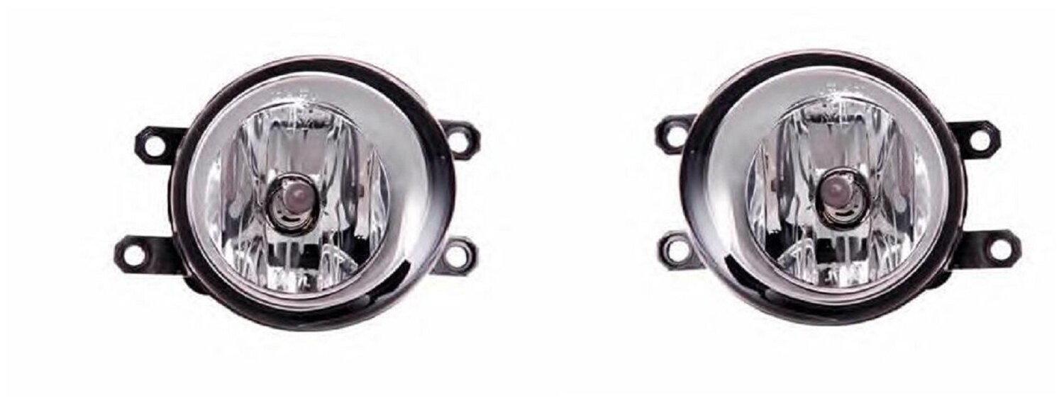 Противотуманная фара Toyota Camry V40, V50, Corolla E150, Vitz, Yaris, Avensis, RAV4, комплект 2шт Левая и Правая
