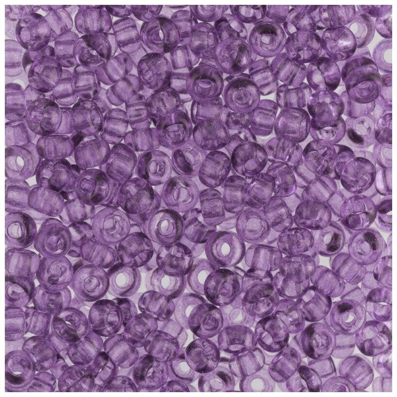 Бисер для рукоделия 50 г Чехия Gamma круглый 5 10/0 2.3 мм E328 фиолетовый (01122)