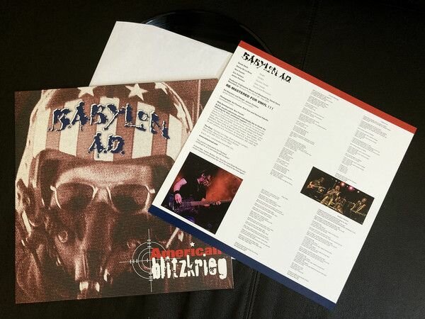 Виниловая пластинка Babylon A.D. – American Blitzkrieg, LP, Limited Edition, Night Of The Vinyl Dead Records 2021