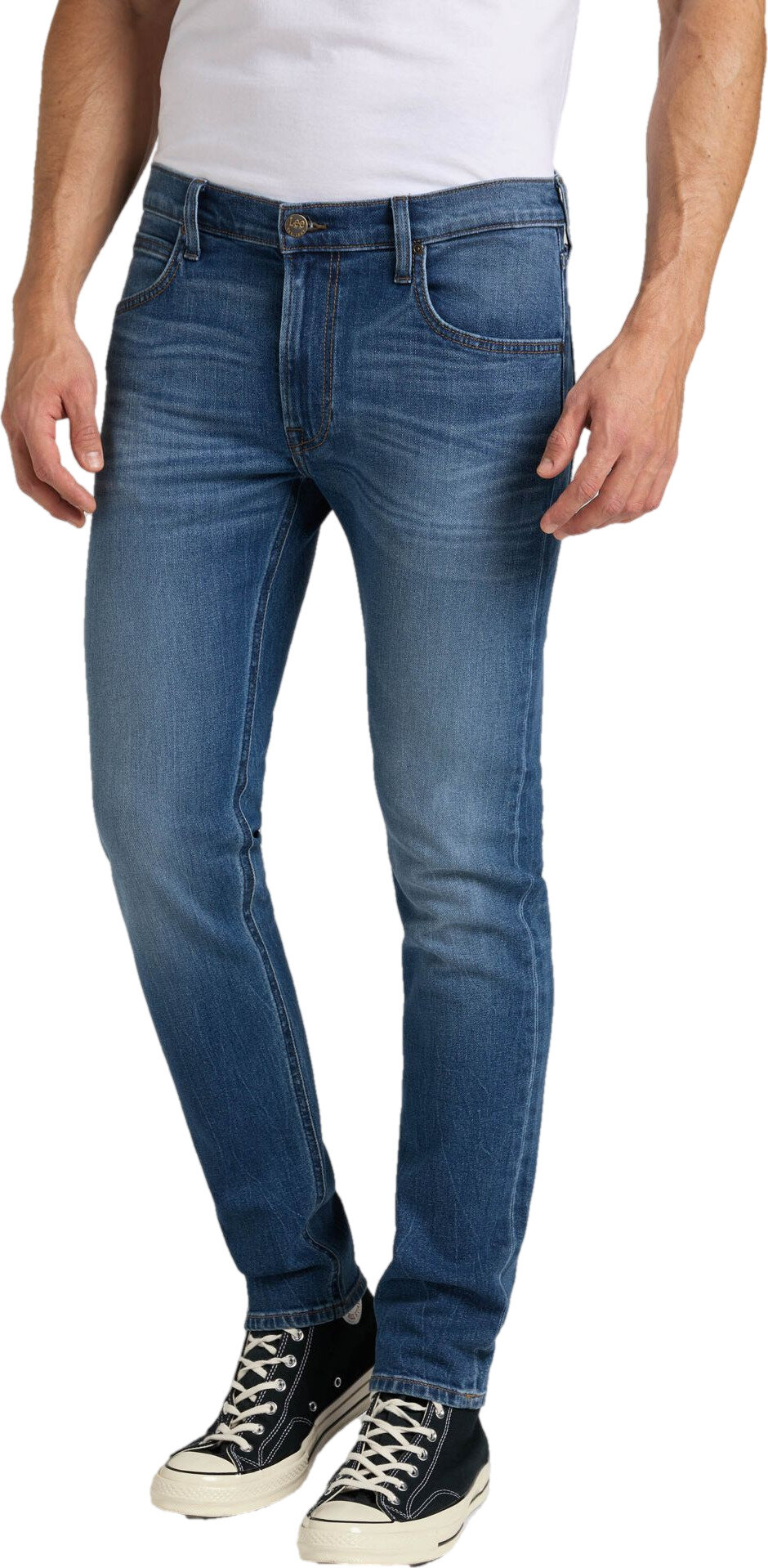Джинсы зауженные Men Luke Jeans 