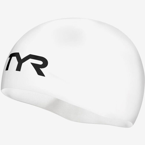 Шапочка для плавания Tyr Competitor Racing Cap (O/S, 100 Белый)