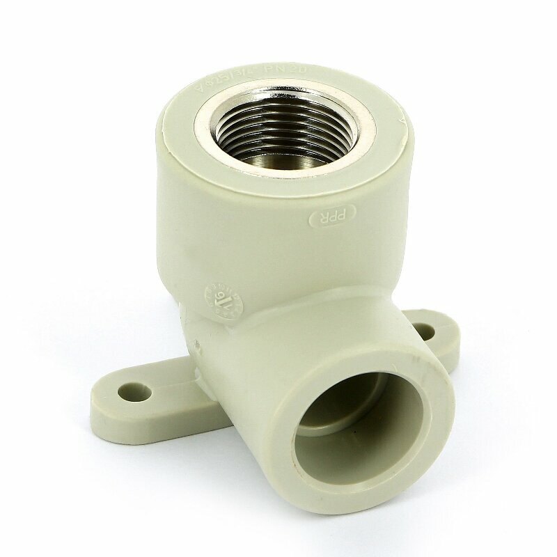 Водорозетка комб. 25 х 3/4" (ВР) PP-R FV-PLAST серый
