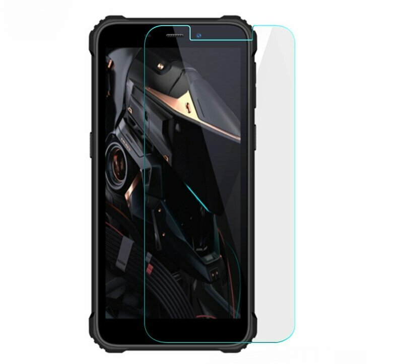 Защитное закалённое противоударное стекло MyPads Forti Glass (только на плоскую поверхность экрана, не закрывает края экрана на 2-3мм) для телефона.