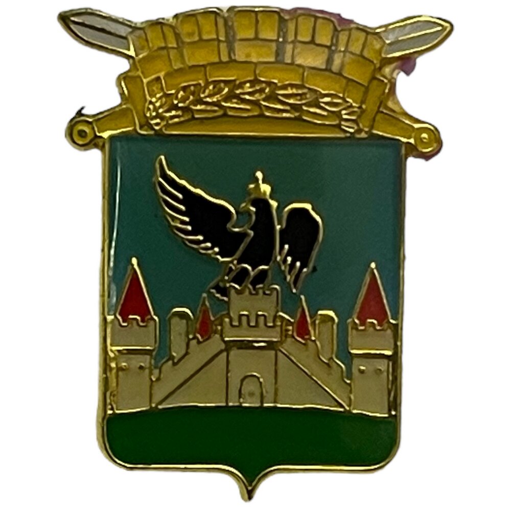 Знак-миниатюра "Город воинской славы Орел 50 лет" (герб) Россия 2016 г.