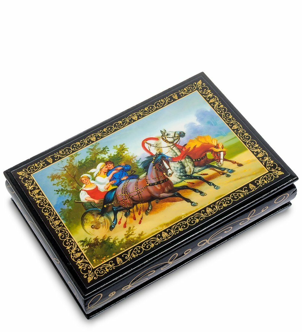 Шкатулка в технике декупаж (11х16х4)