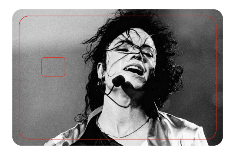 Наклейка на банковскую карту, стикер на карту, маленький чип, мемы, приколы, комиксы, стильная наклейка мемы, Майкл Джексон