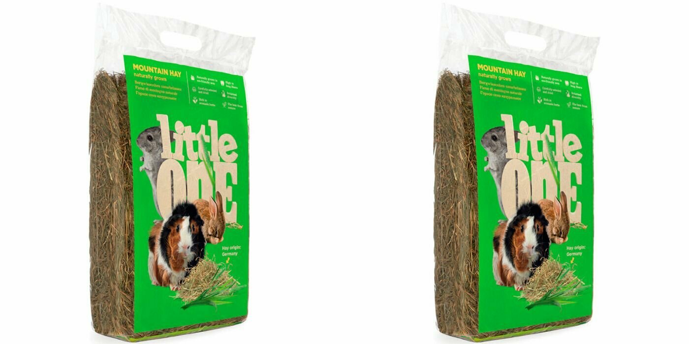 Little One Горное сено, непрессованное 400г 2 уп