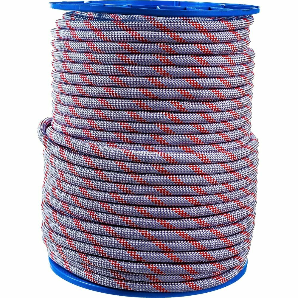 Веревка АзотХимФортис Fortis Static ВВС 48-ми прядная, 11 мм, 100 м 71835, защищенная