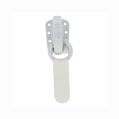 "AMII" Крючок шубный 15 мм в пакете цветной №21 молочный