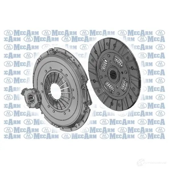 MECARM MK9488 (030198141AX / 052198141BV / 052198141BVBX) к-кт сцепления\ VW Golf (Гольф) / jetta / vento 1.0 / 1.3 / 1.4 86