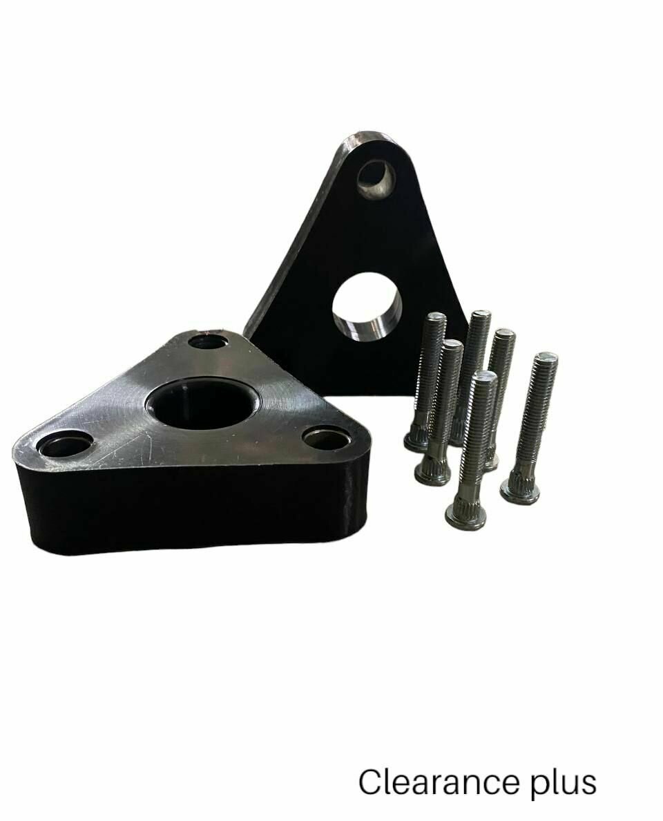 Передние проставки NISSAN ALMERA CLASSIC (B10) 2006-2012 30мм, резина, 2шт Clearance Plus