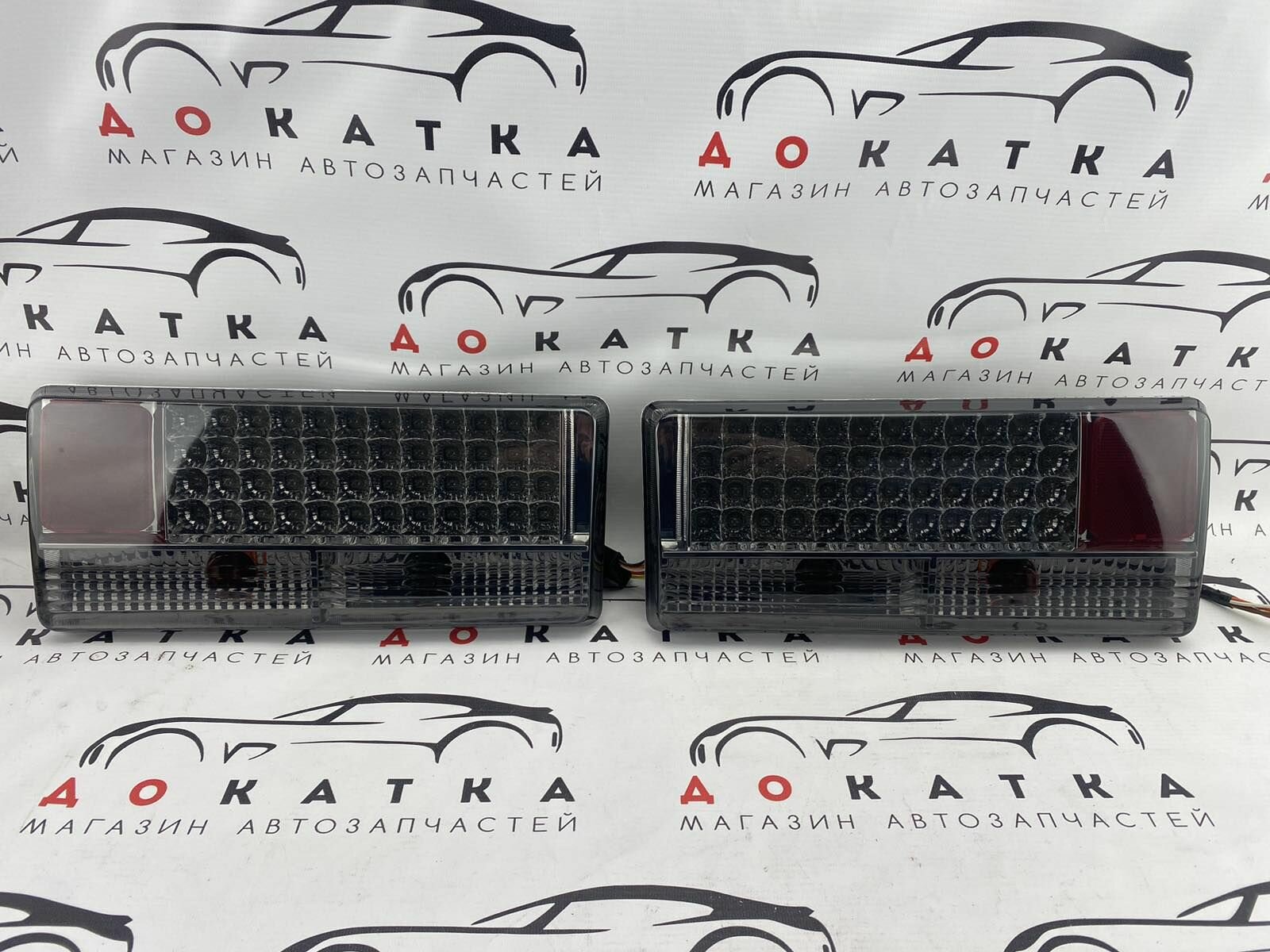 Фонарь 2107 задний LED тонированный к-т