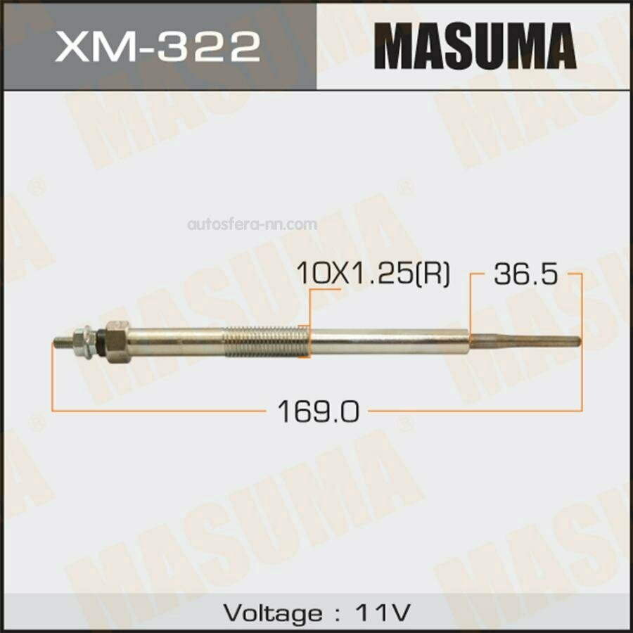 MASUMA XM322 Свеча накаливания