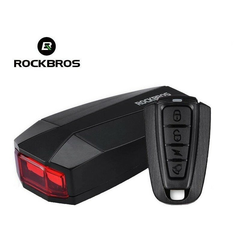 Фонарь и пульт ROCKBROS дистанционного управления, интеллектуальная сигнализация, радиозвонок, подсв